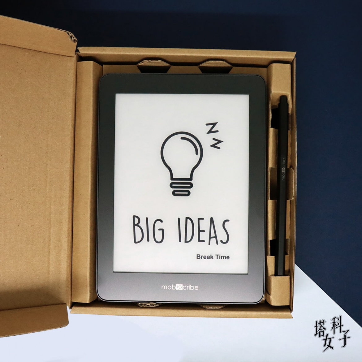 Mobiscribe 開箱 | 結合電子筆記本/閱讀器，閱讀、寫筆記一台搞定！ - 塔科女子