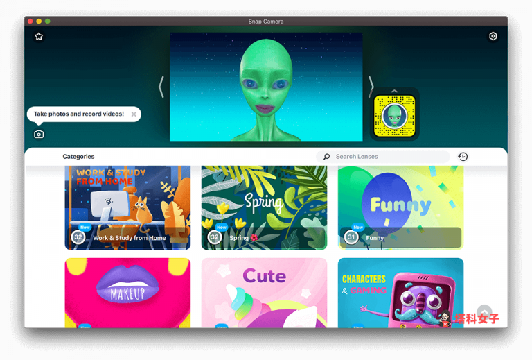 Google Meet 如何套用美肌濾鏡或造型？教你用 Snap Camera - 塔科女子